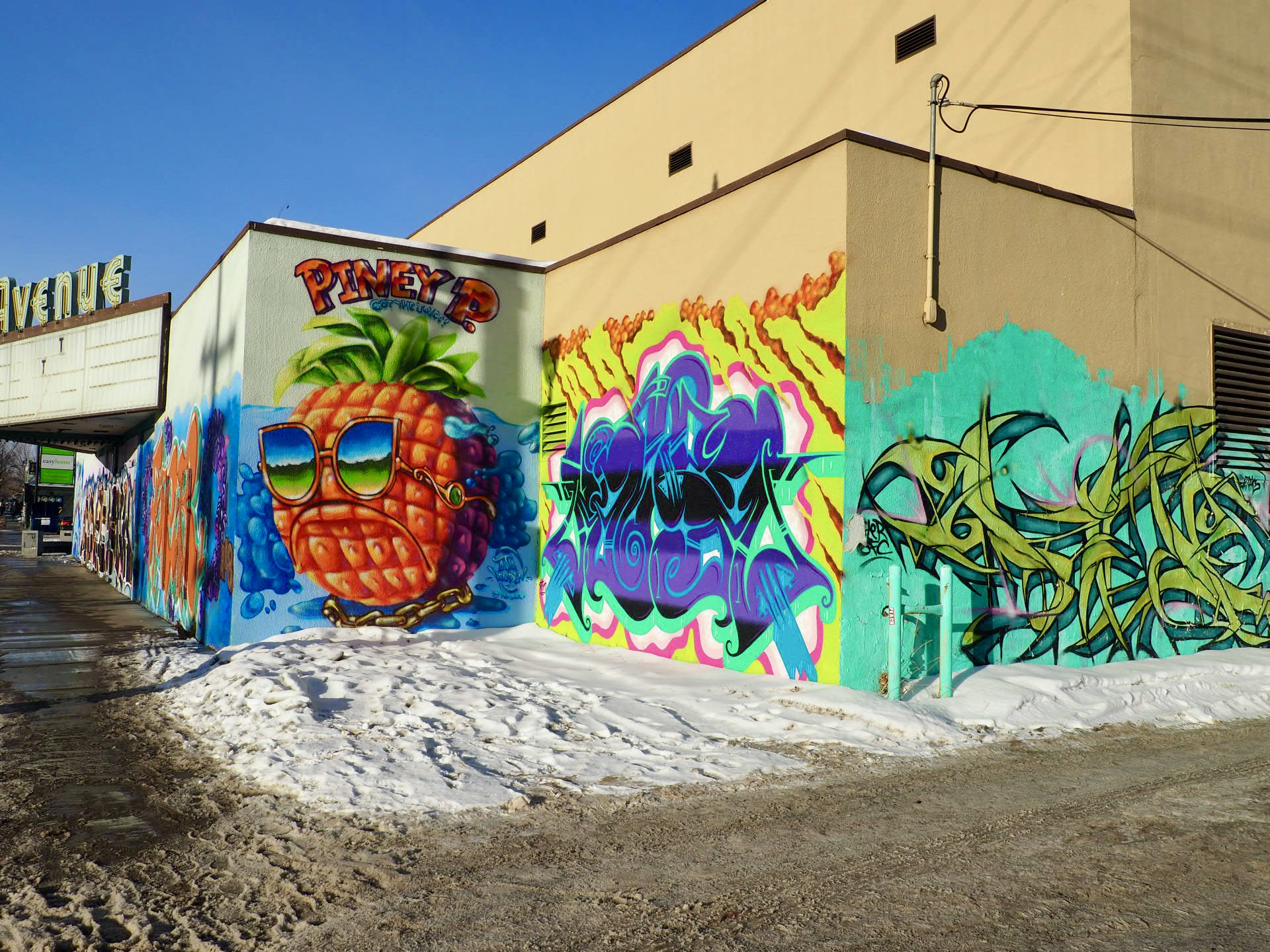 More Murals from Piney P. and Pals – Snowbird of Paradise